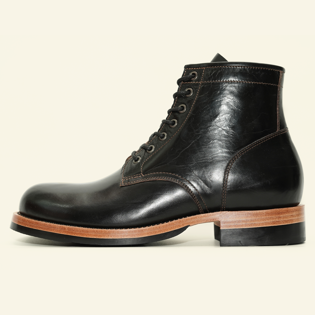 Black Teacore Horsehide Field Boots – Jakkrabbits Bootmaker