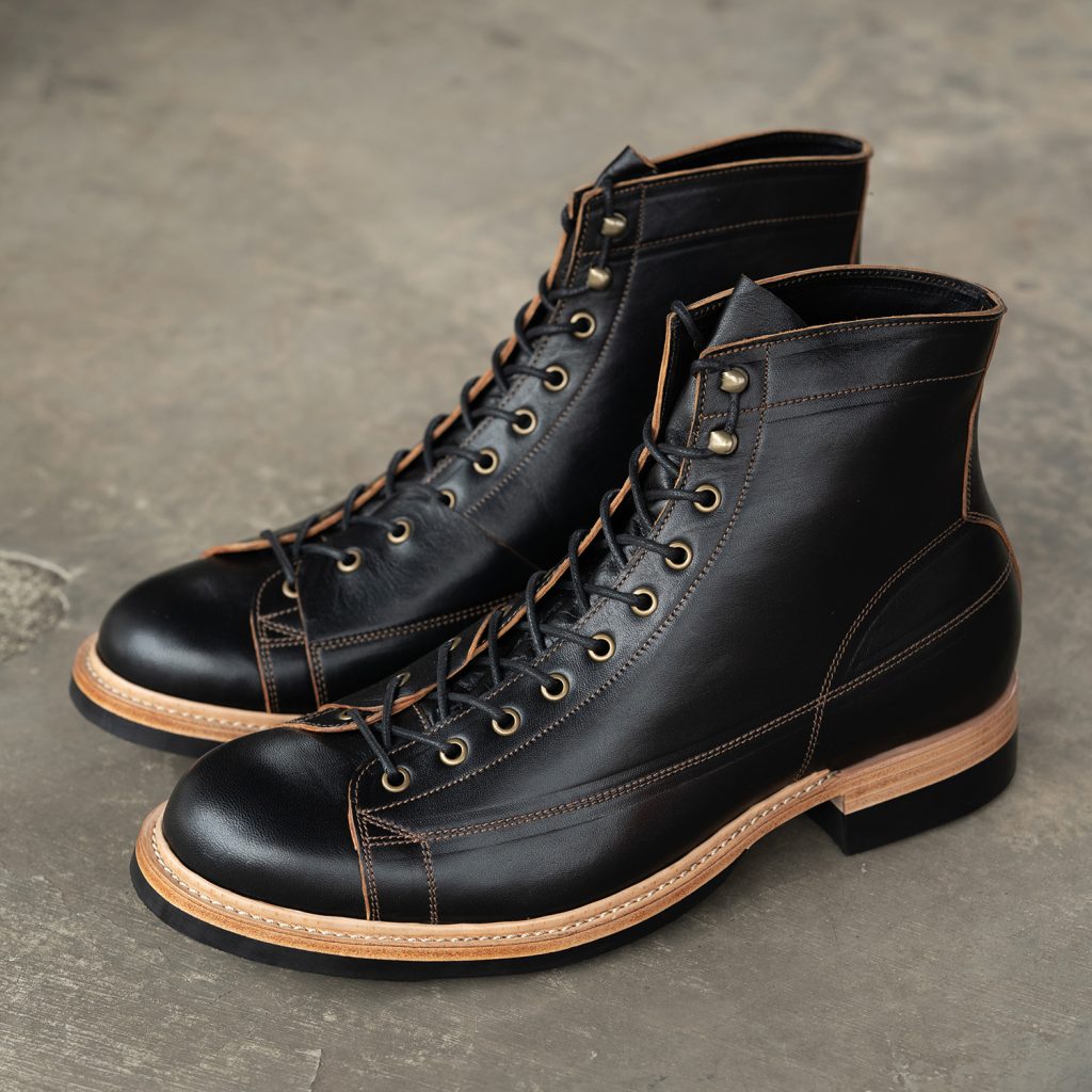 Black Teacore Horsehide Monkey Boots – Jakkrabbits Bootmaker